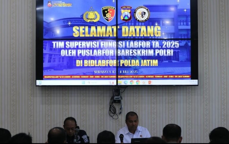 Puslabfor Bareskrim Polri Gelar Supervisi Fungsi Laboraturium Forensik ...